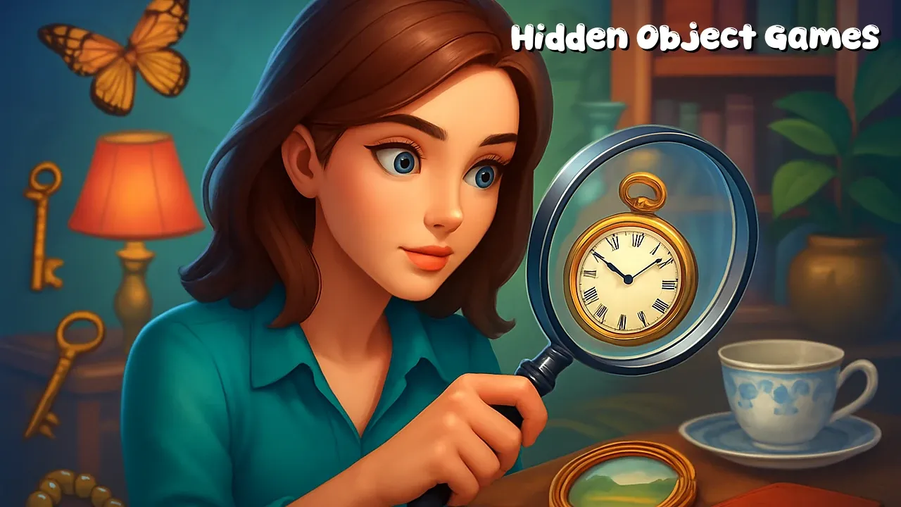 Hidden Object Games 🔎 Mystery Search and Detective Puzzles